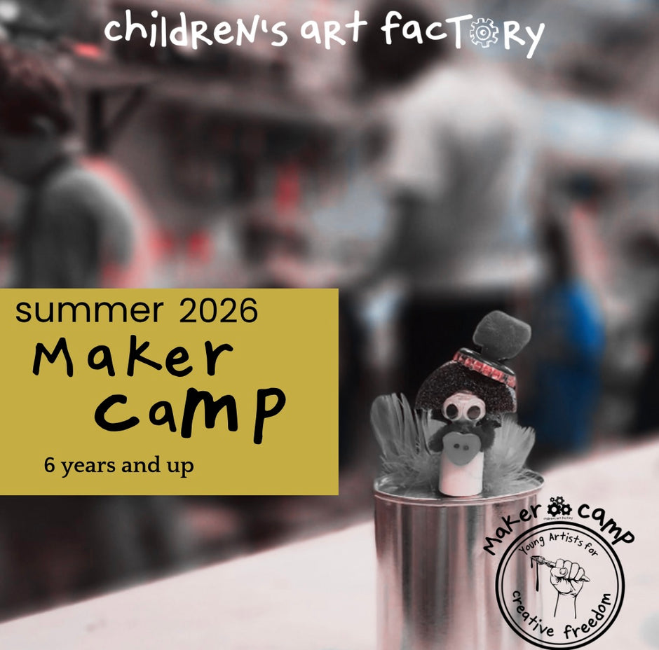 Maker Camp (6-8 years) – Children's Art Factory
